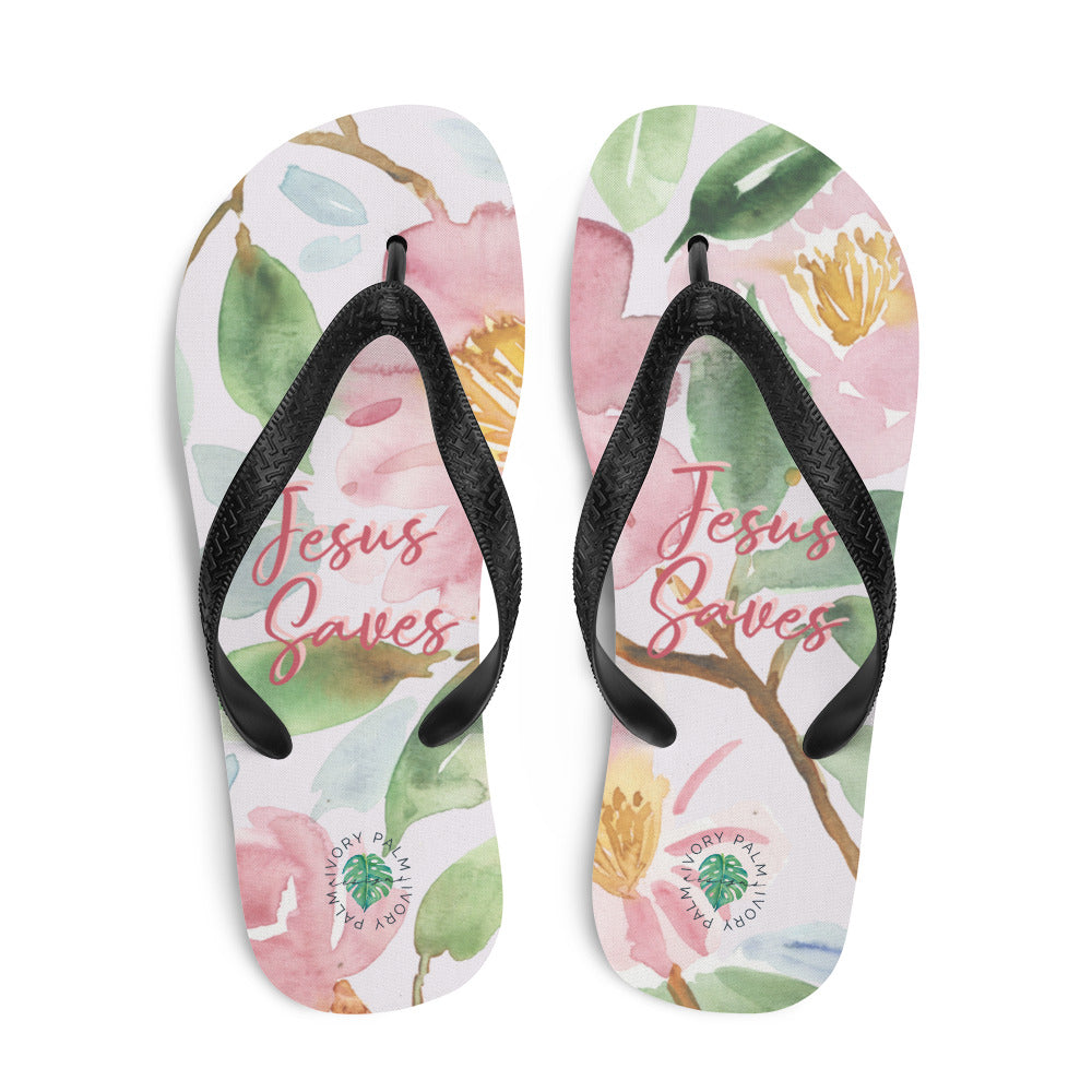 Jesus Saves Flip-Flops